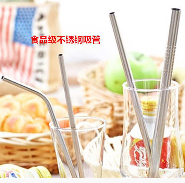 Stainless Steel Bend Straw - Big Daddy Store
