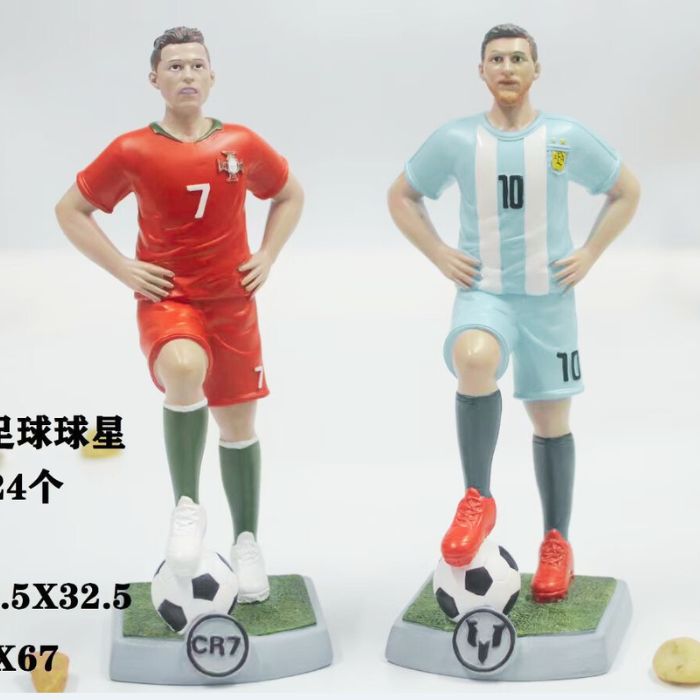 Ronaldo/ Messi Standing Figure 20 cm – Big Daddy Store