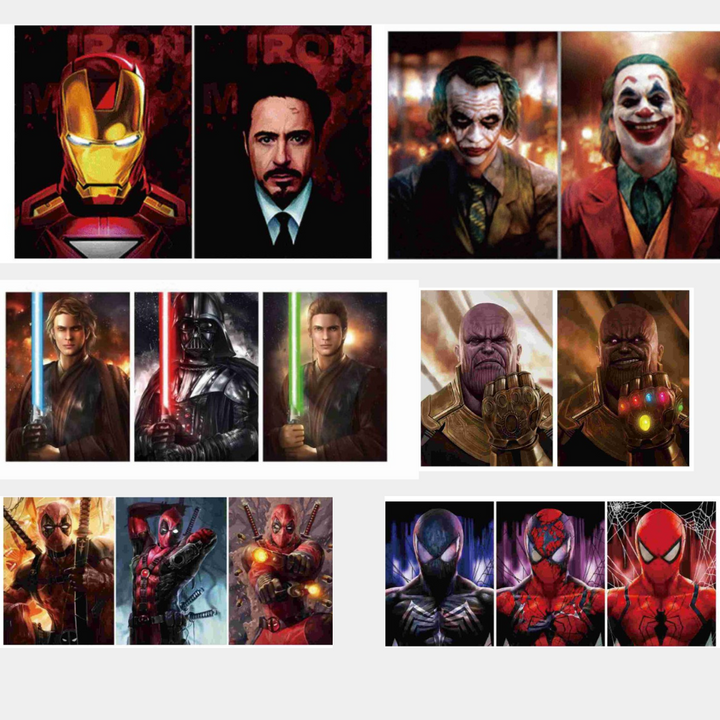 3D POSTERS & Stickers - Big Daddy Store