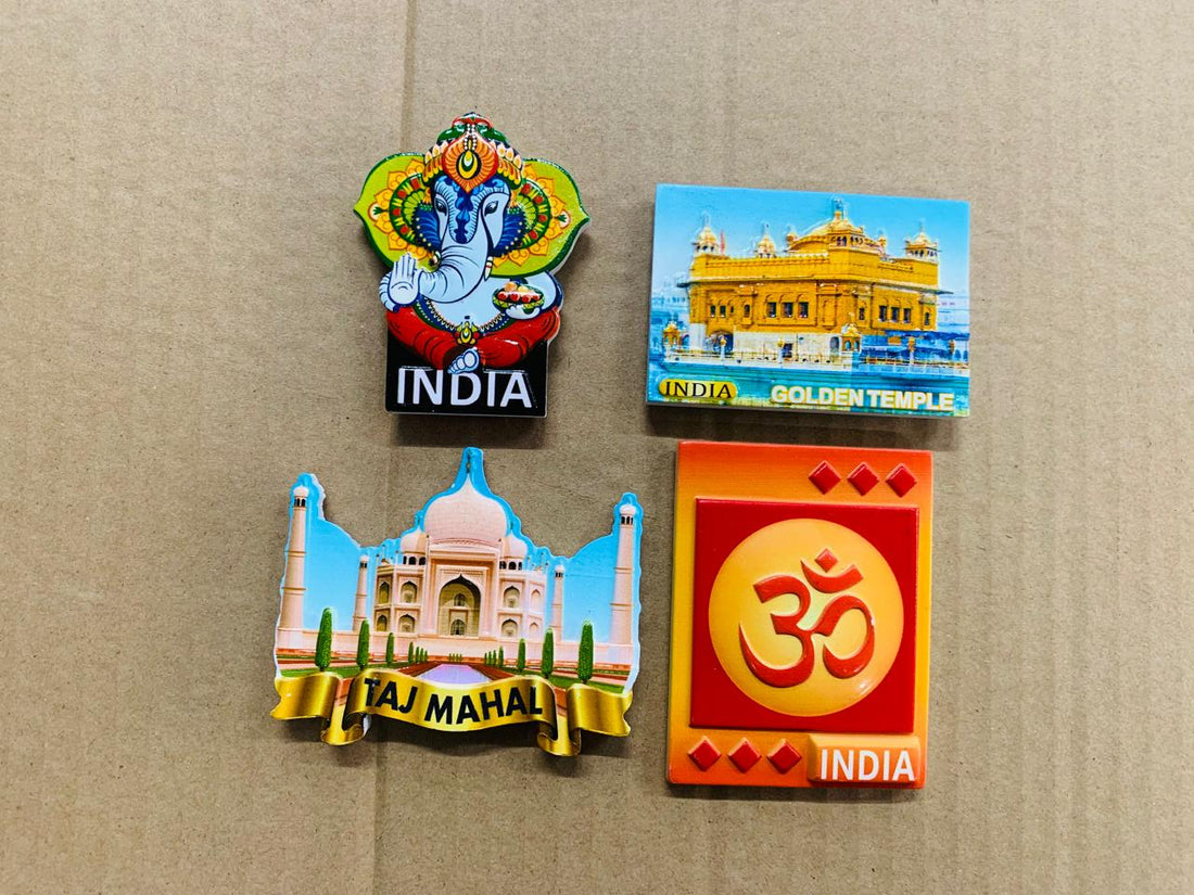 Mix india fridge magnet pack of 10 ( eff price 36 ) - Big Daddy Store