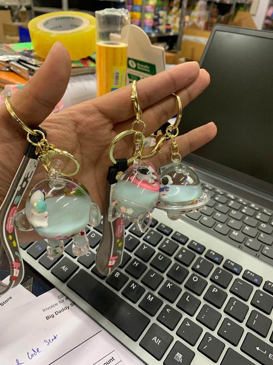 Space / rocket shape water keychain pack of 3 ( eff price 65 ) – Big ...