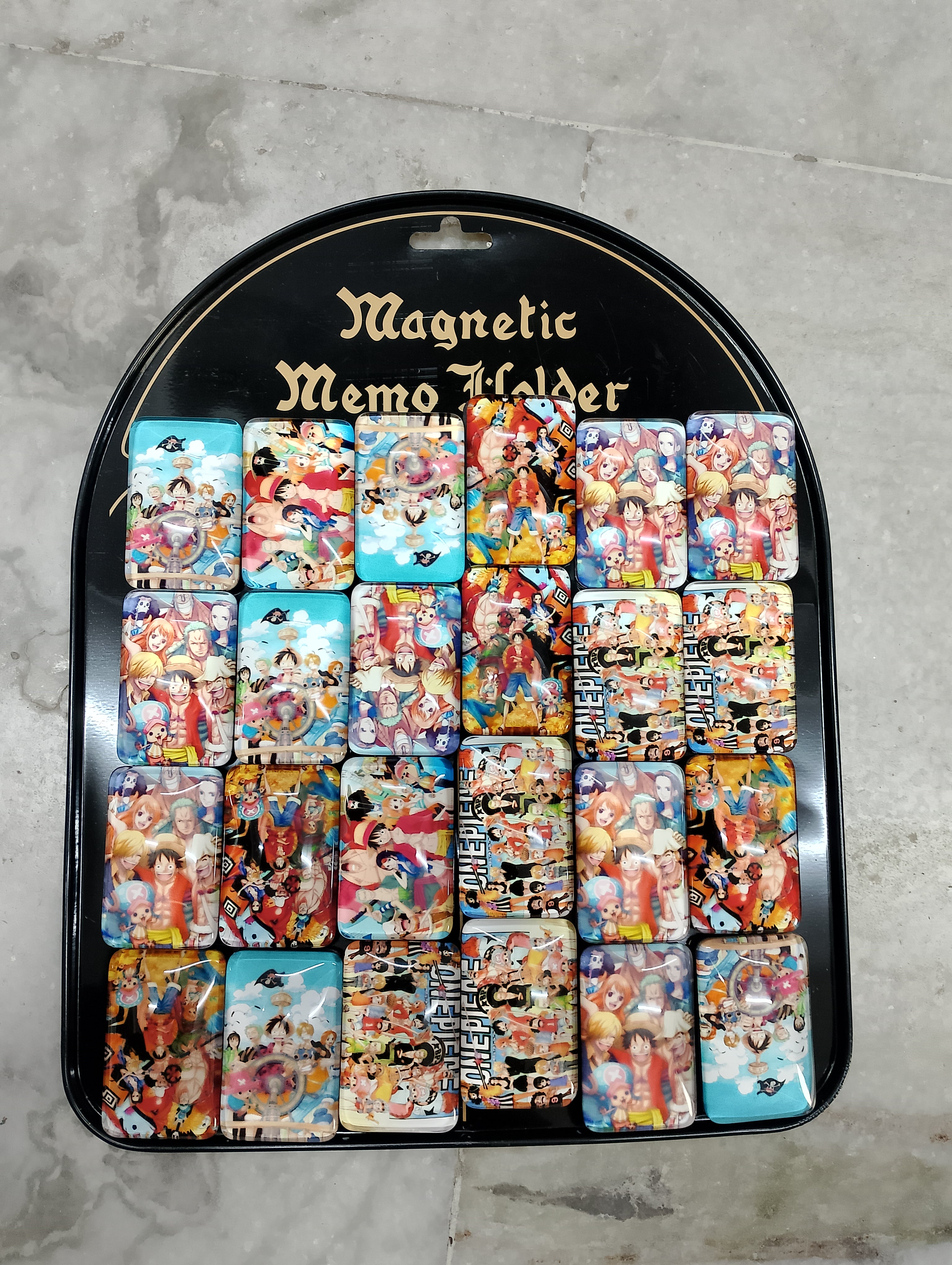 Pack of 24 One Piece Rectangular Big Size Glass Magnet Sheet (eff pric ...