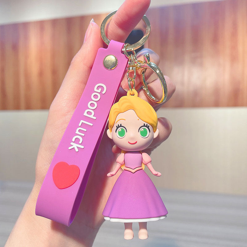 New Anaya Girl rubber keychain pack of 3 (eff price 37) - Big Daddy Store