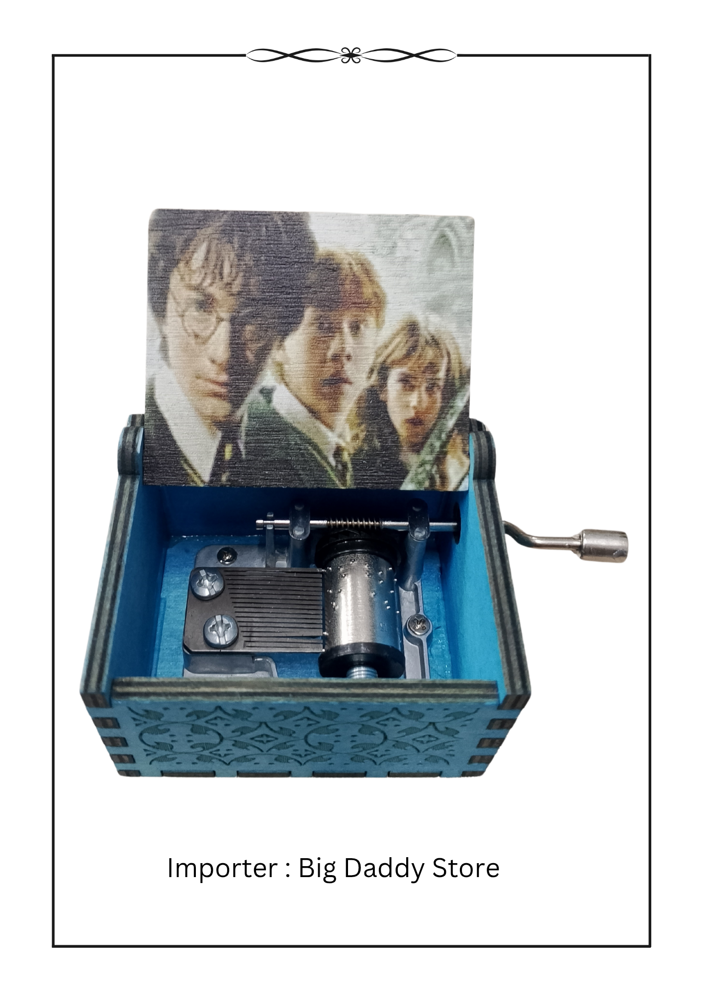 Hari Putter "HP-SHOCKED" Blue Music Box (magic boy) - Big Daddy Store