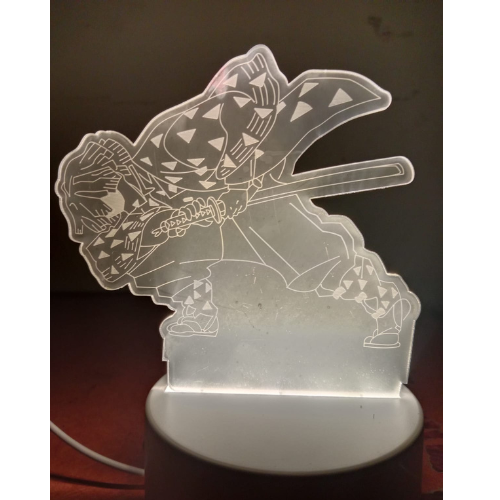 Zenitsu 3d Lamp - Big Daddy Store