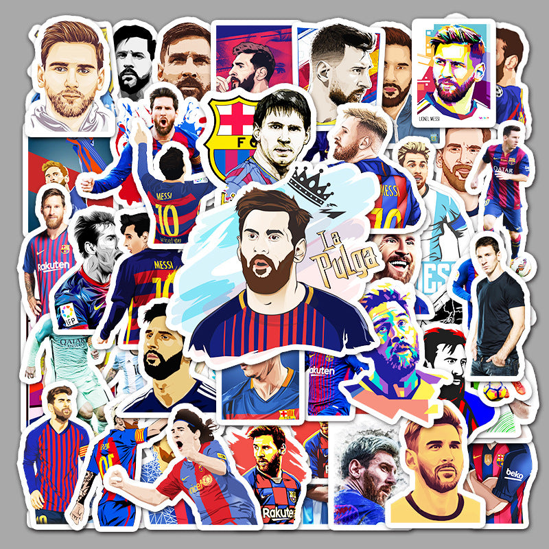 Messi 50 pc sticker – Big Daddy Store