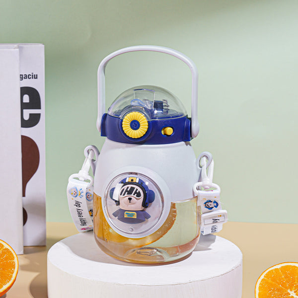 PotBelly Cartoon 900 Ml Staw Bottle – Big Daddy Store